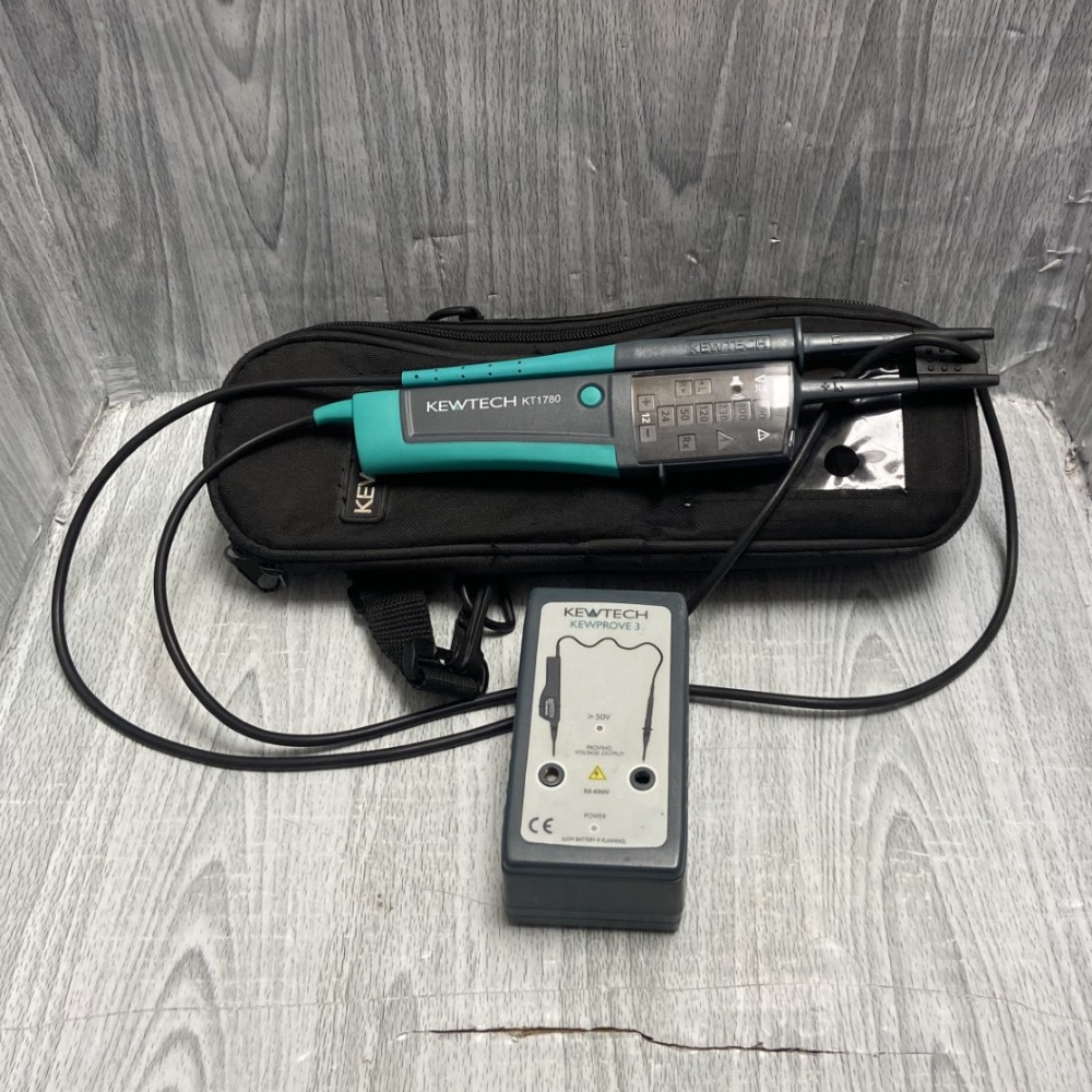 Pre-owned KEWTECH KT1780 VOLTAGE TESTER KEWPROVE 3 PROVING UNIT - Own4Less